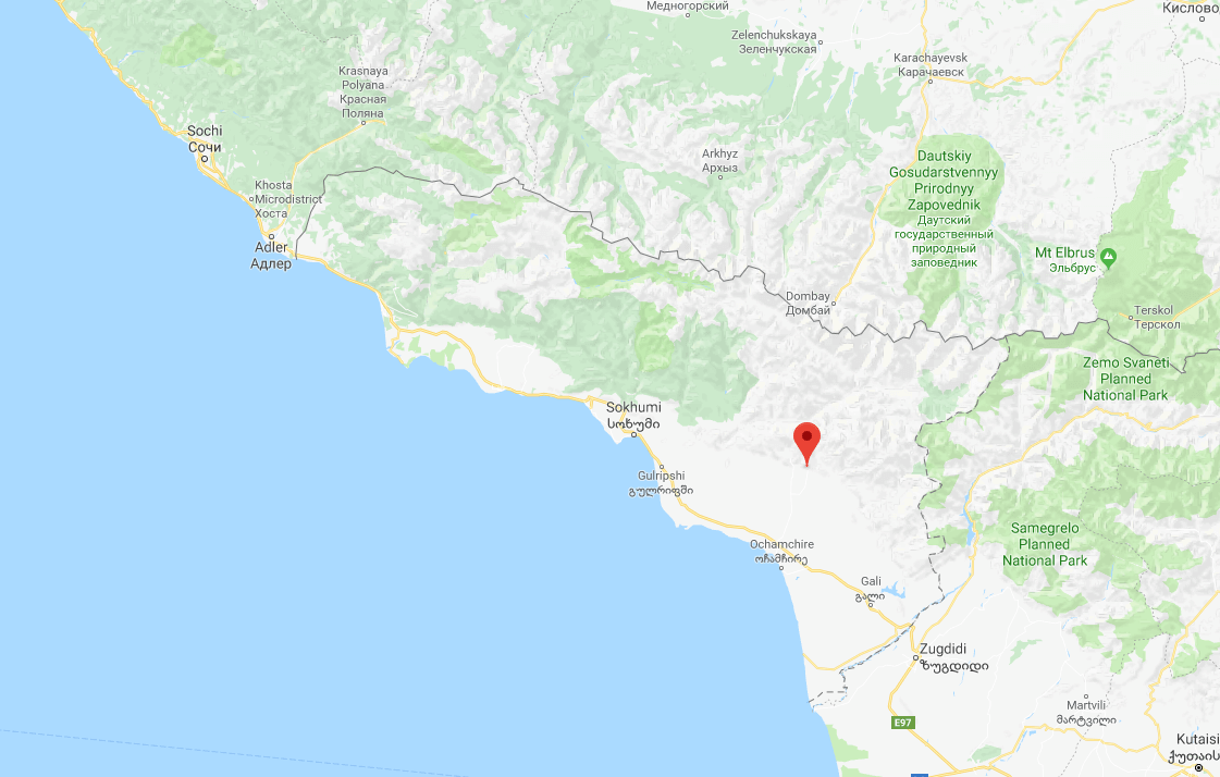 Otap Map - Abkhazia