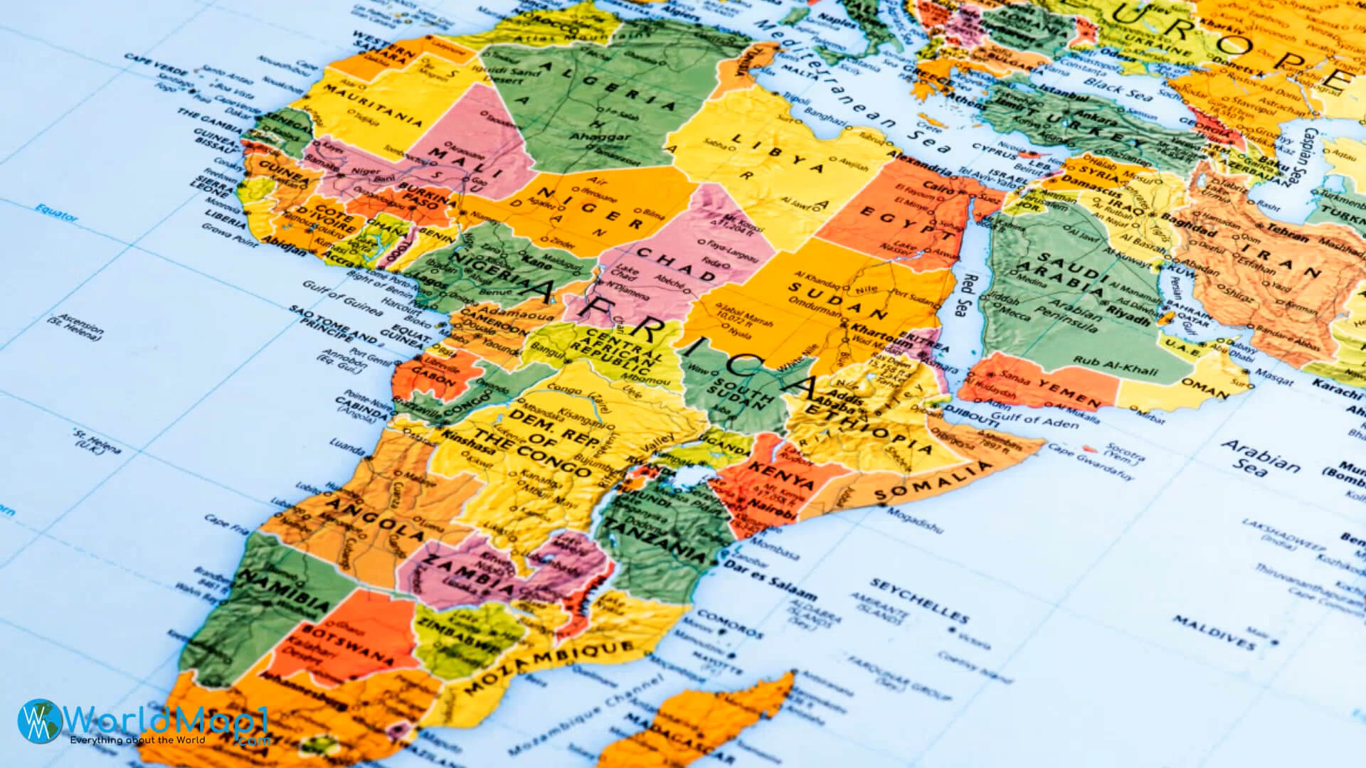 Map of Africa