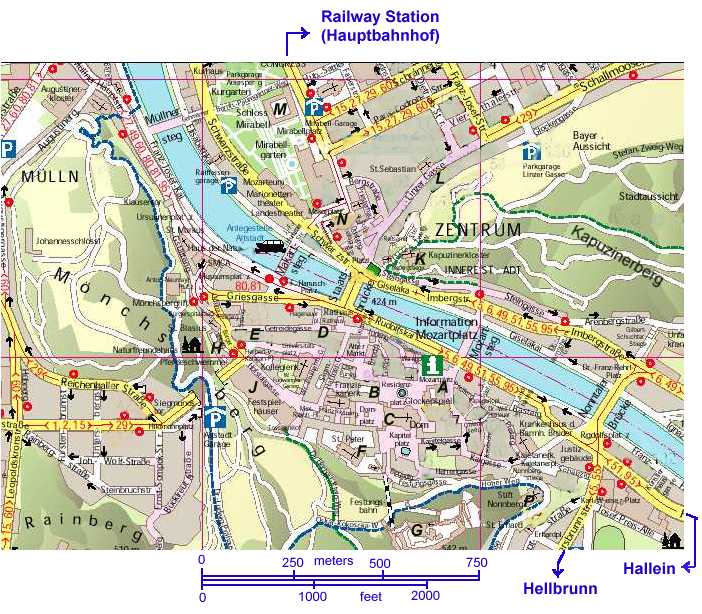 Salzburg Map