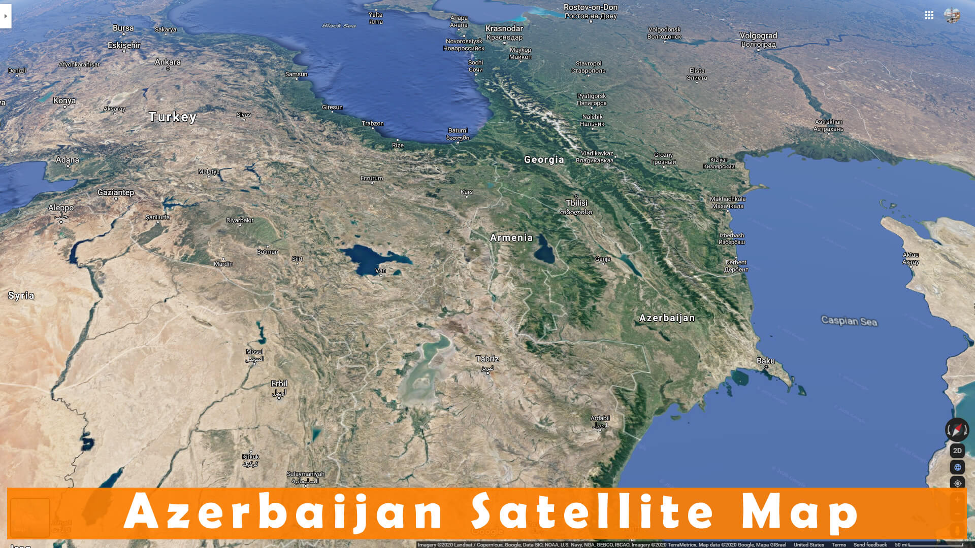 Azerbaijan Map