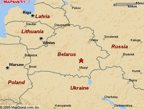 Belarus Map