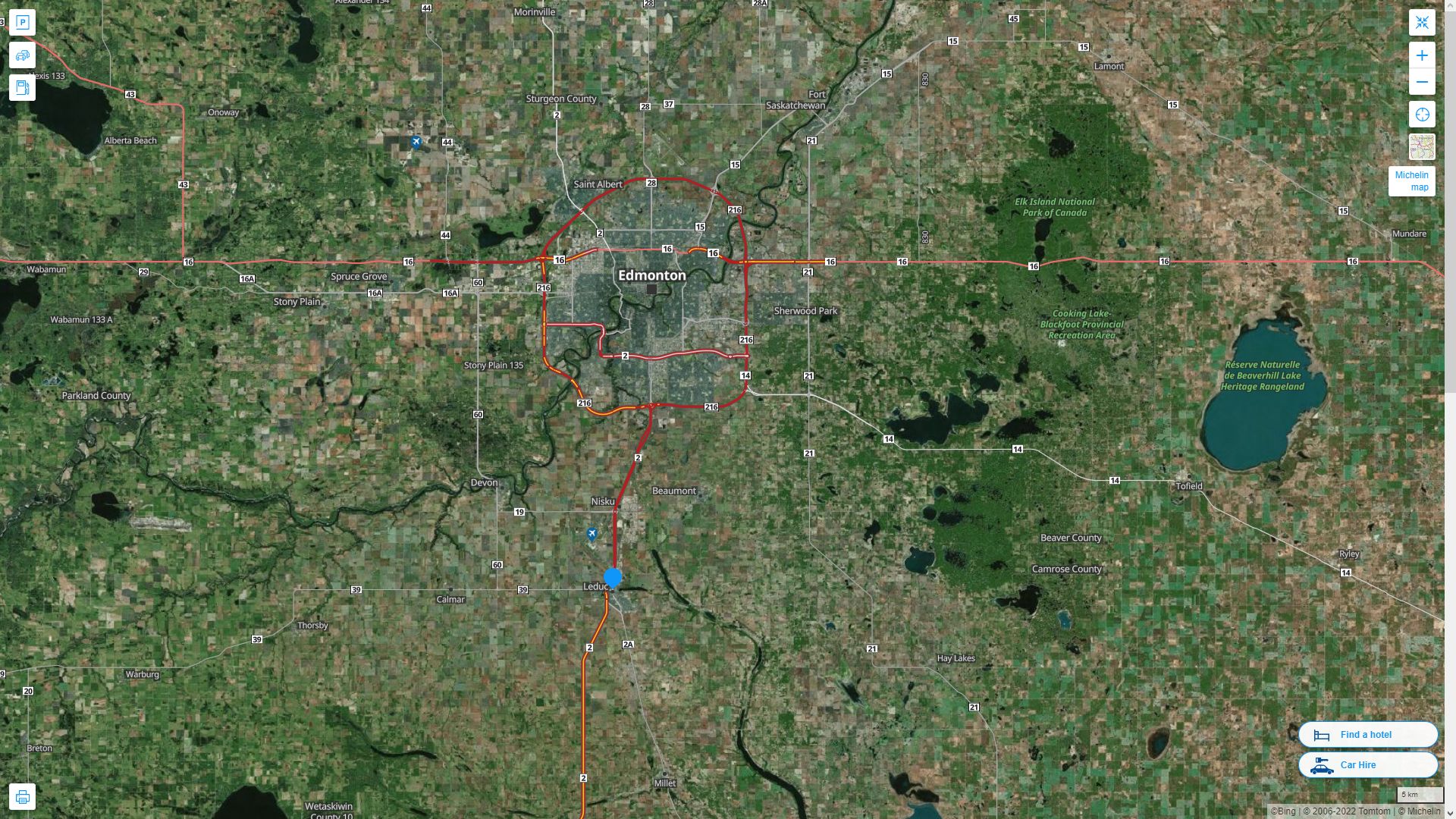Leduc Map