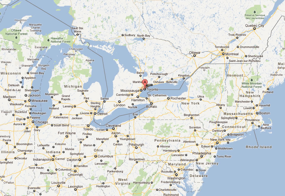 Toronto Map