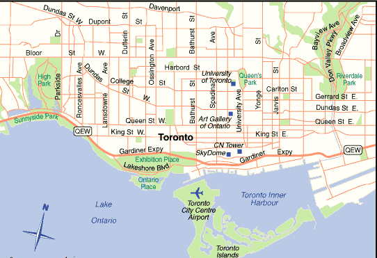 Toronto Map
