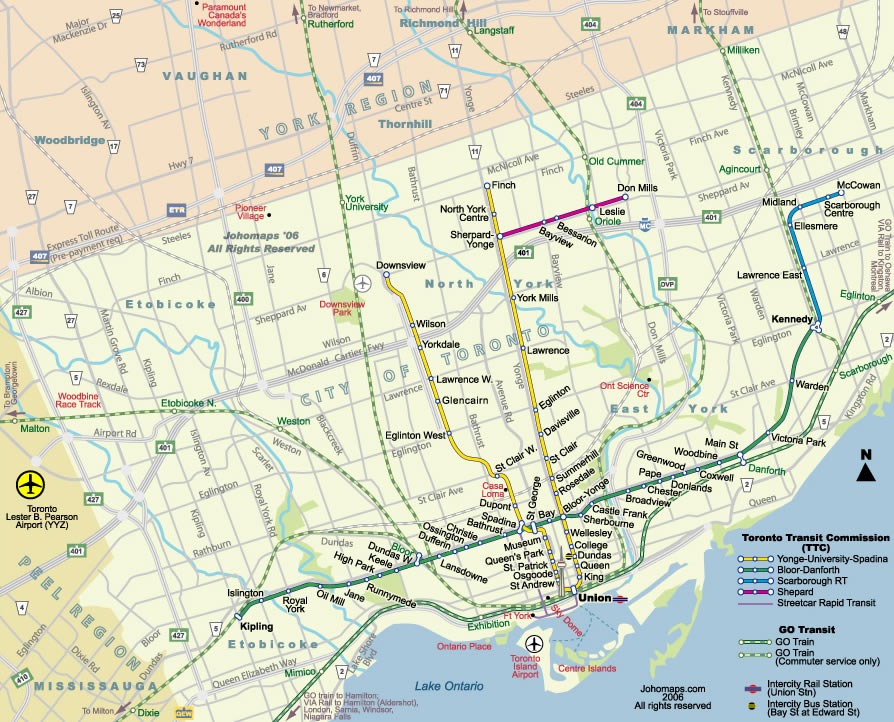 Toronto Map