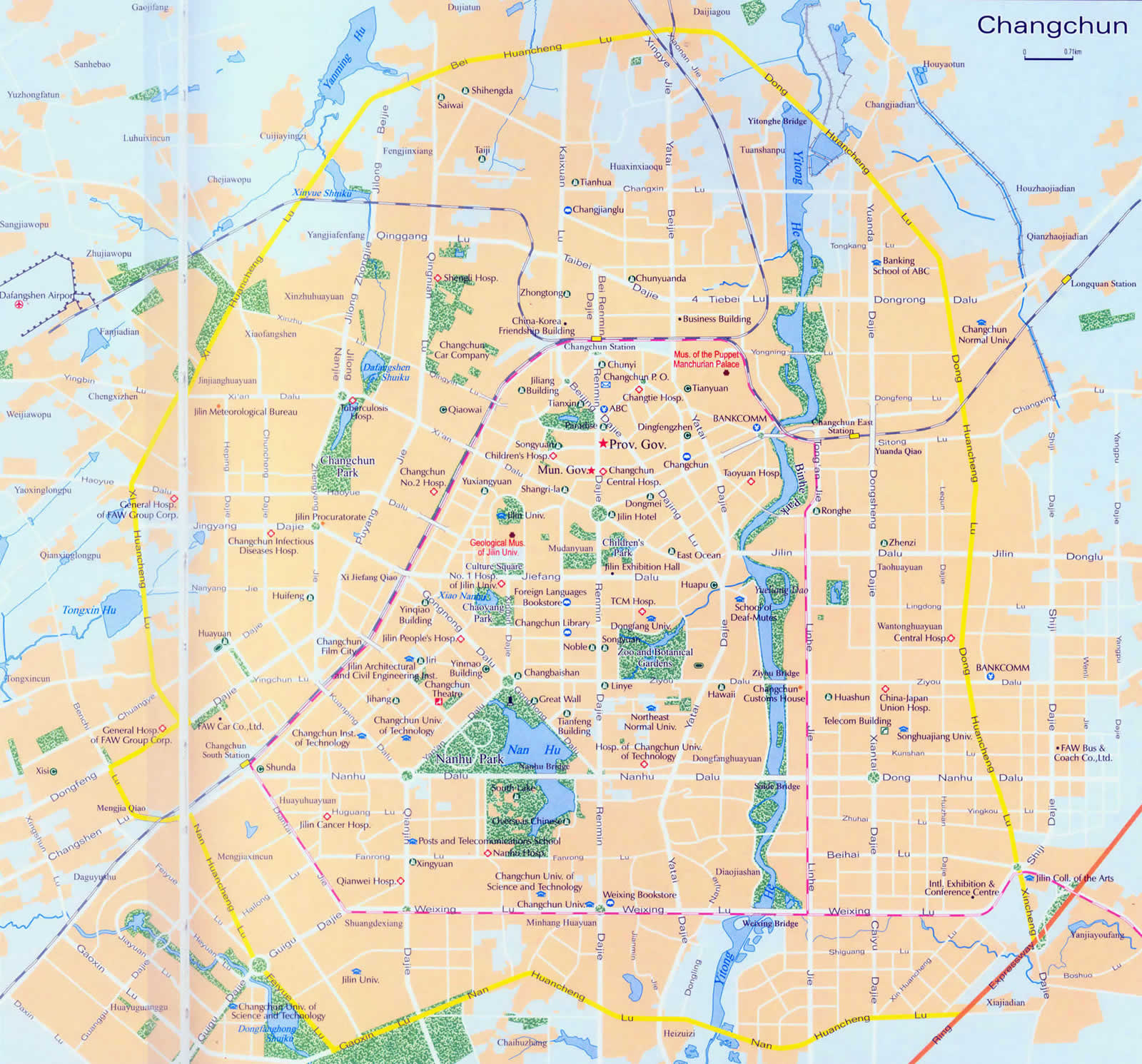 Changchun Map