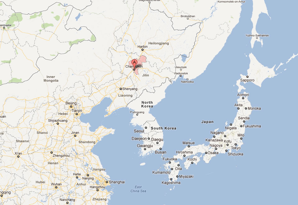 Changchun Map