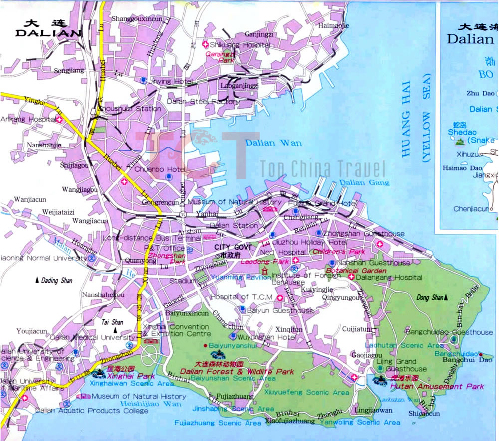 Dalian Map