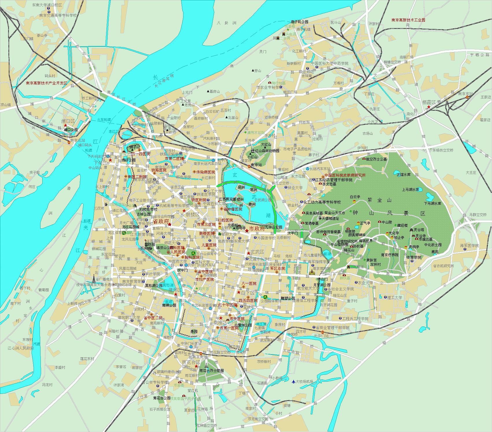Nanjing Map