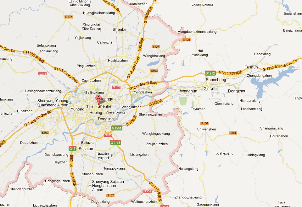 Shenyang Map