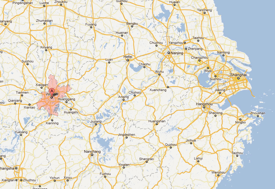 Wuhan Map