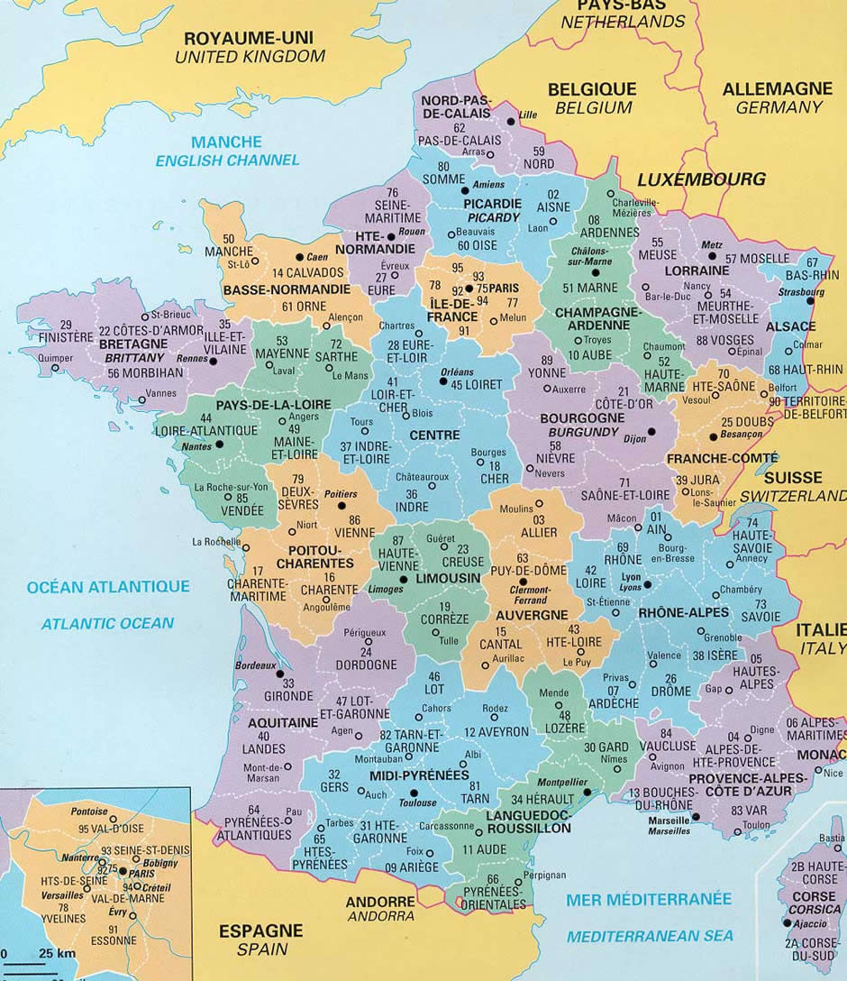 Bordeaux Map