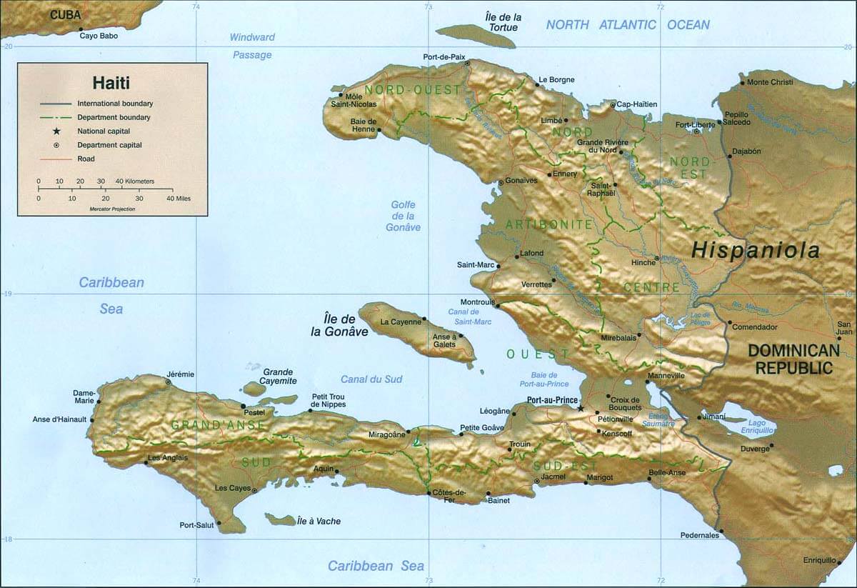 Haiti Map