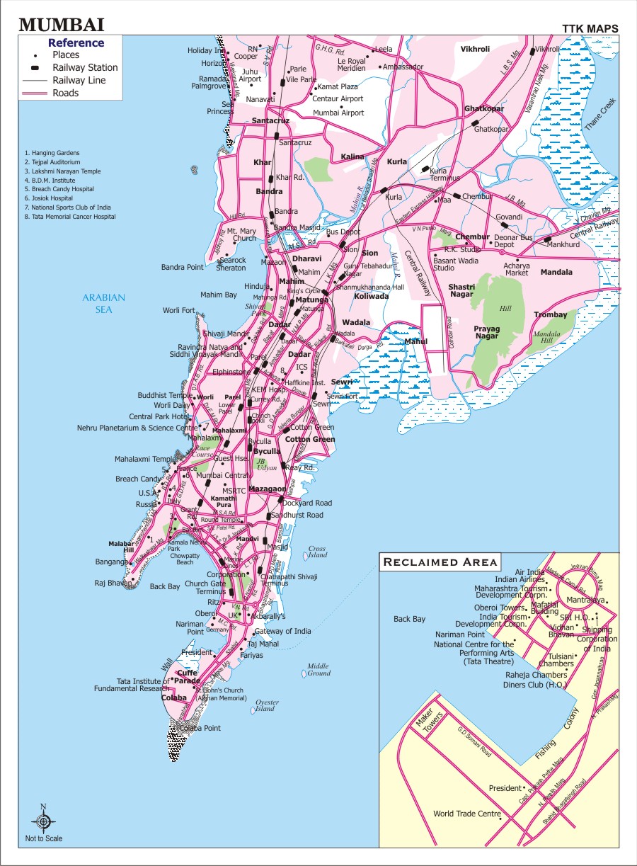 Mumbai Map