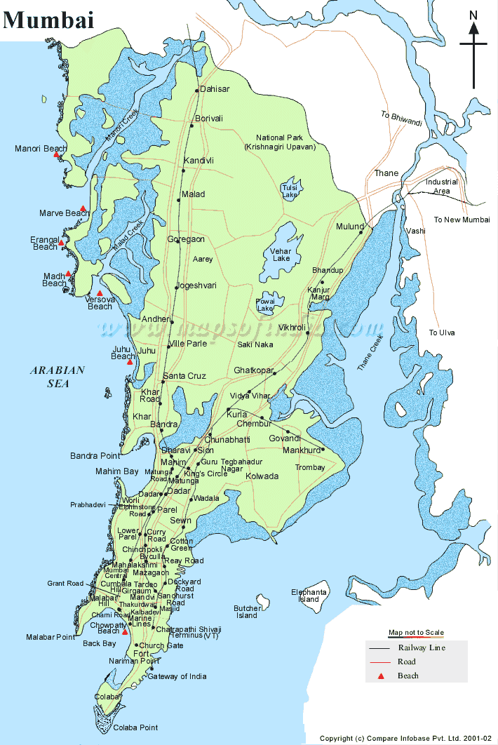 Mumbai Map