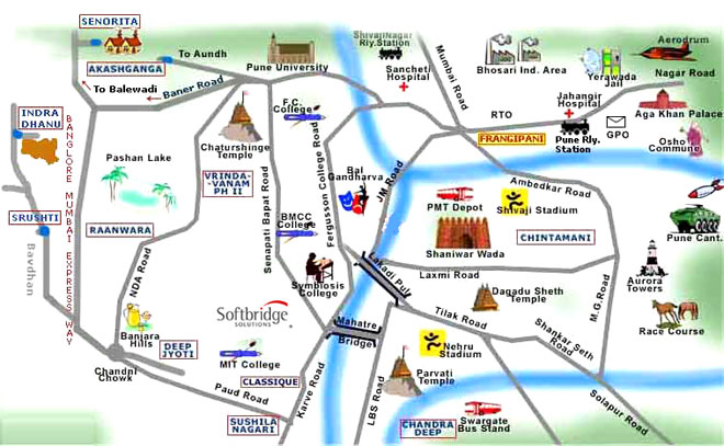 Pune Map