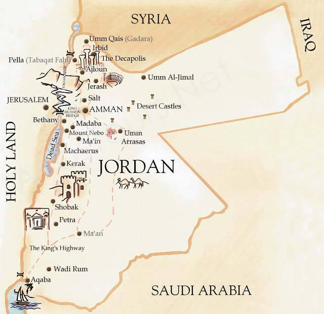 Jordan Map