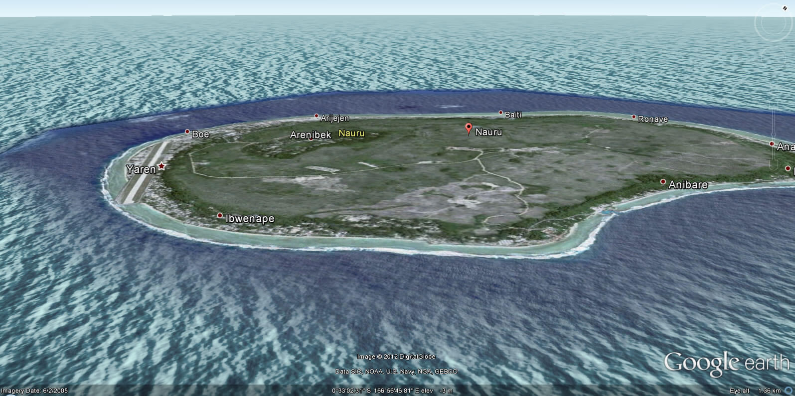 Nauru Map