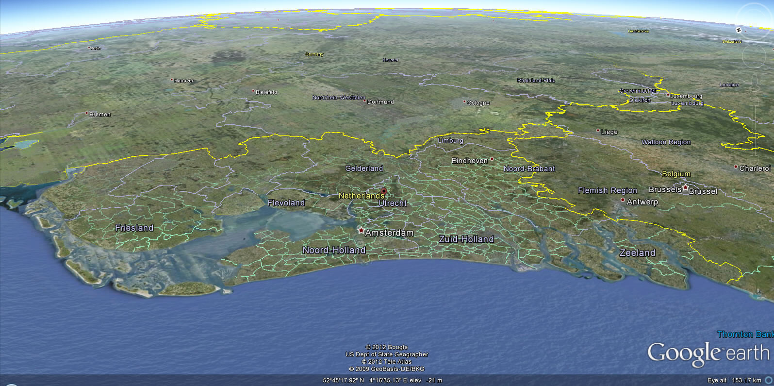 Netherlands Map