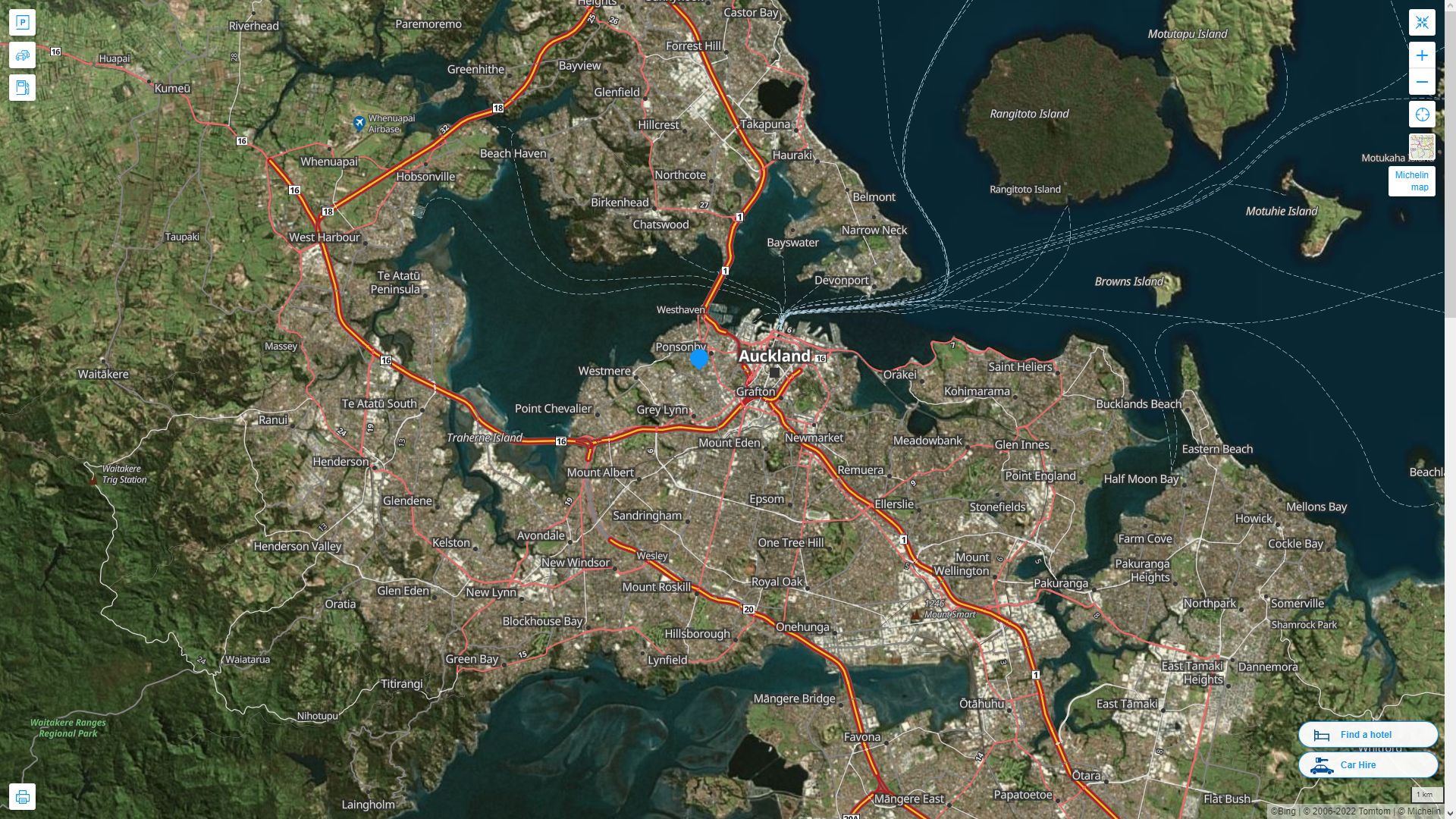 Auckland Map
