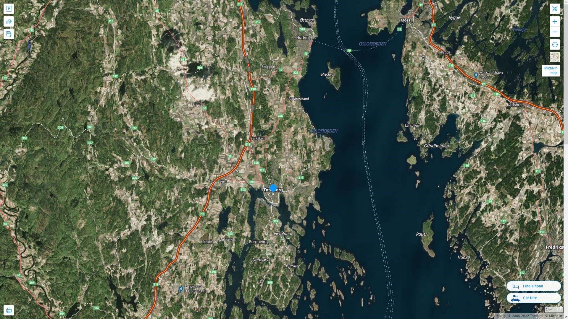 Tonsberg Map