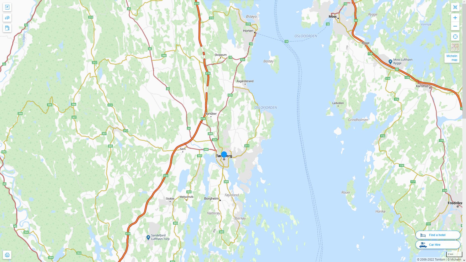 Tonsberg Map