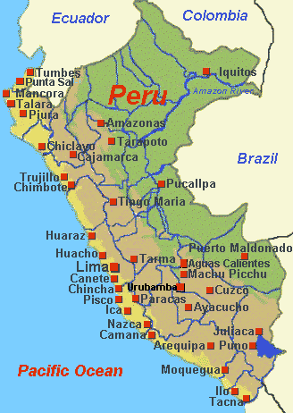 Peru Map