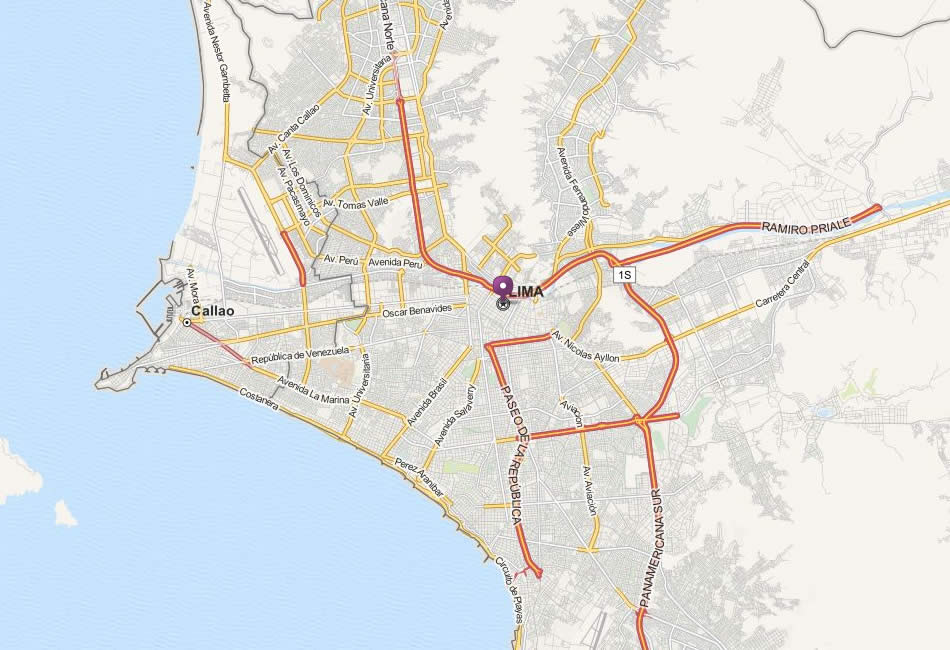 Lima Map