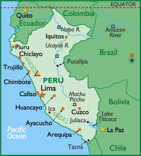 Peru Map