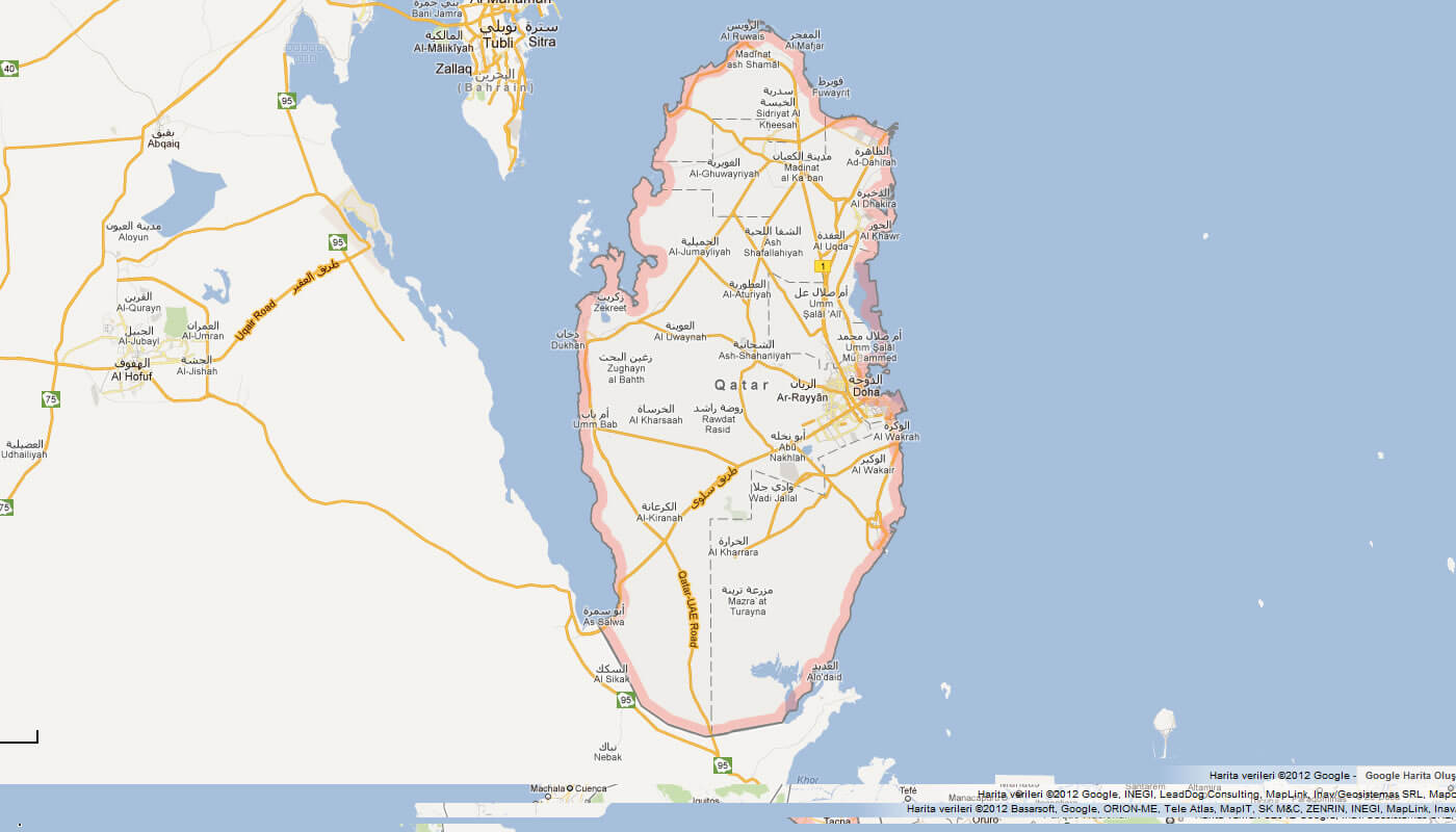 Qatar Map