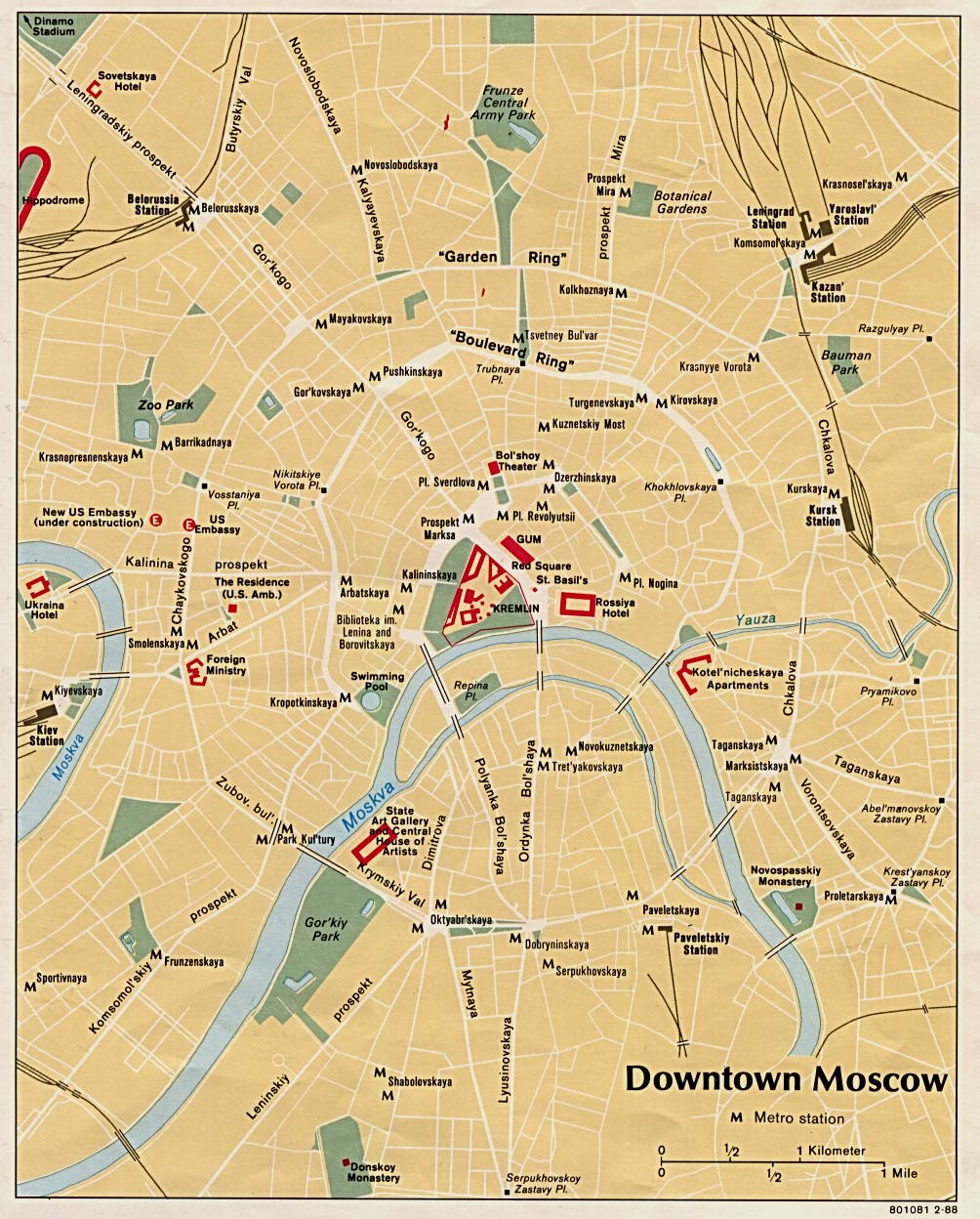 Moscow Map
