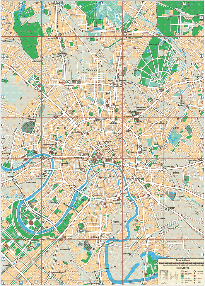 Moscow Map