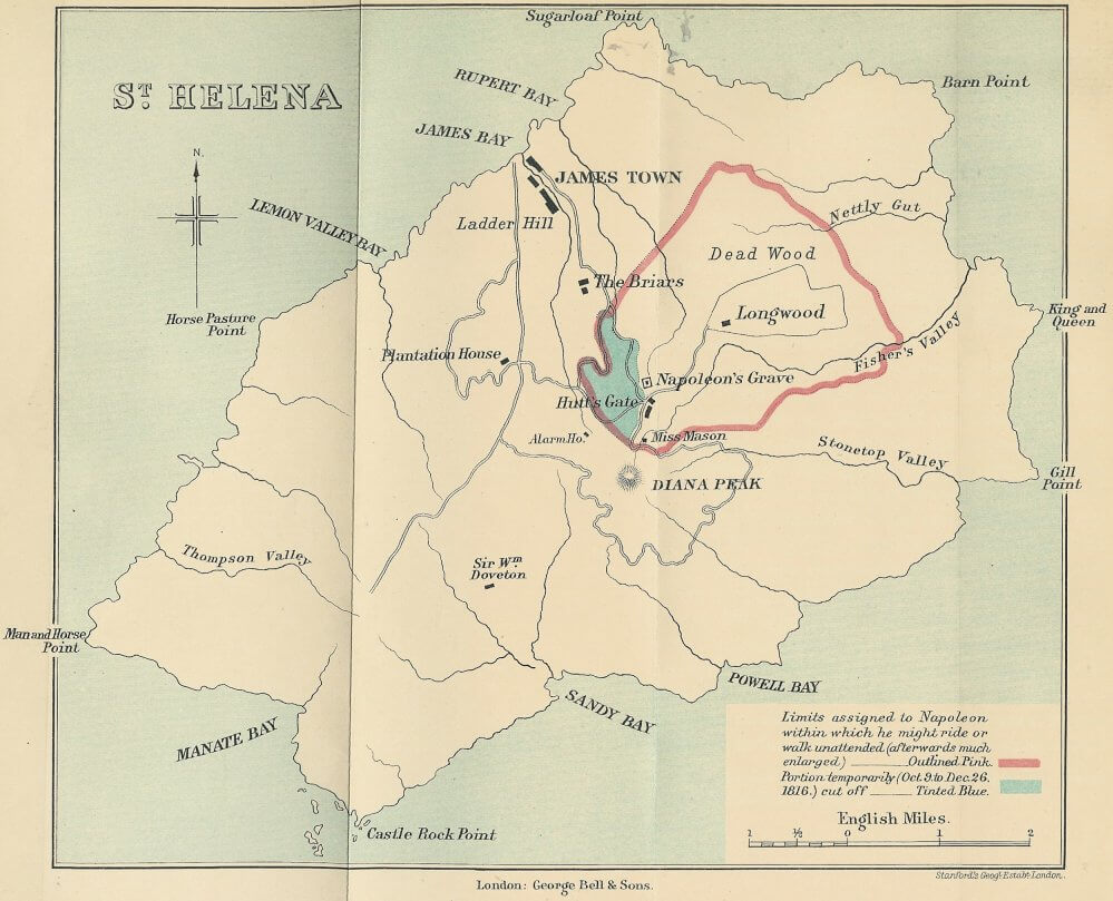 Saint Helena Map