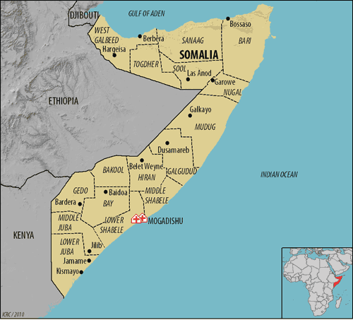 Somalia Map