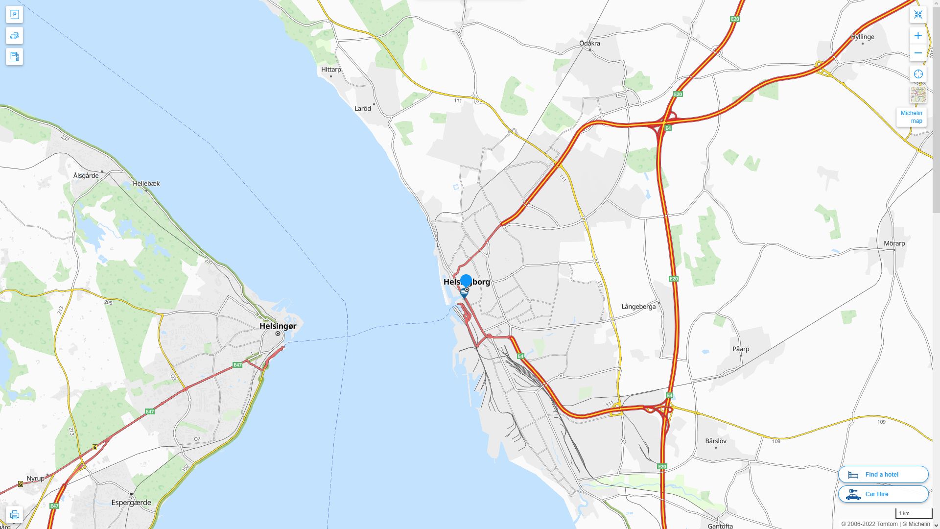 Helsingborg Map