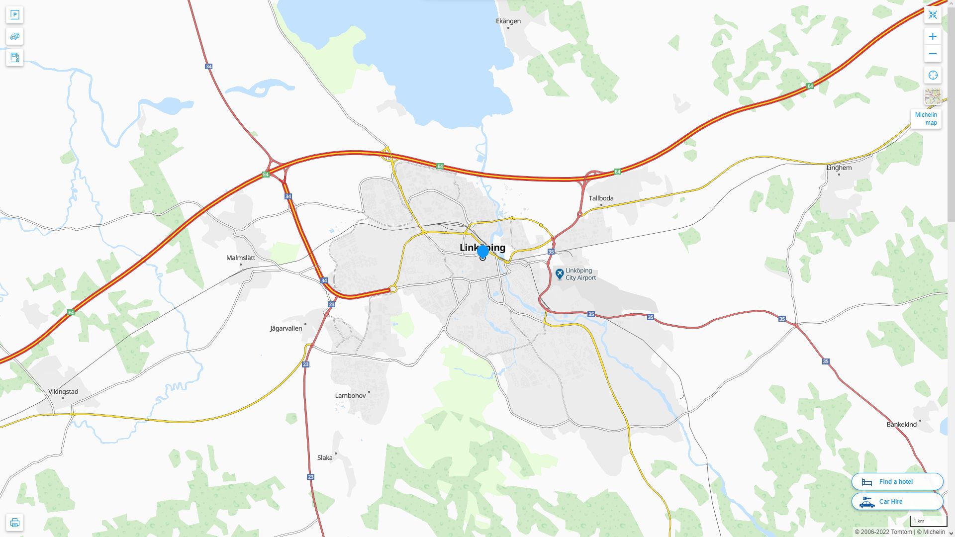 Linkoping Map