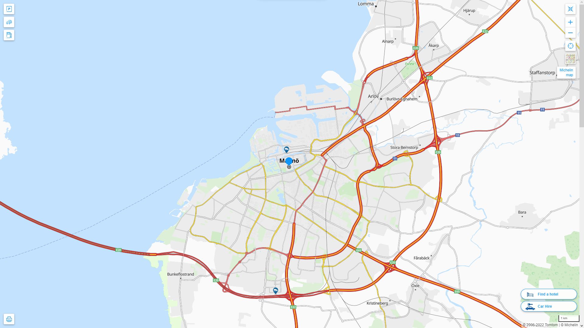 Malmo Map