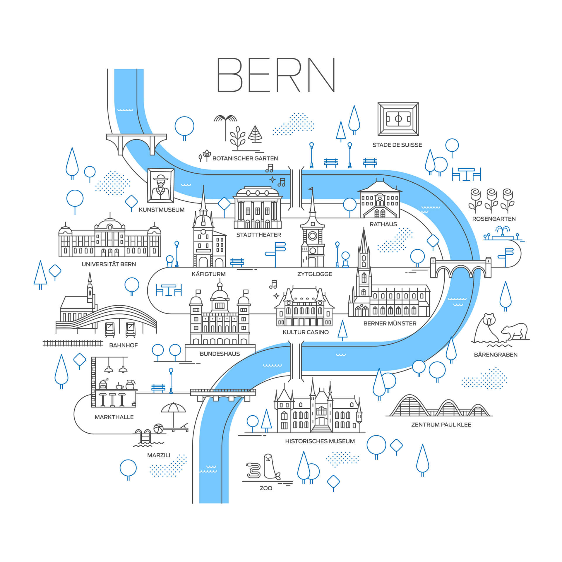 Bern Map