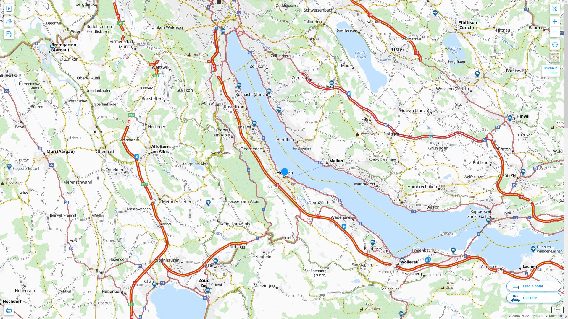 Horgen Map