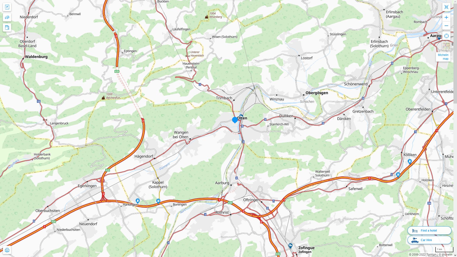 Olten Map