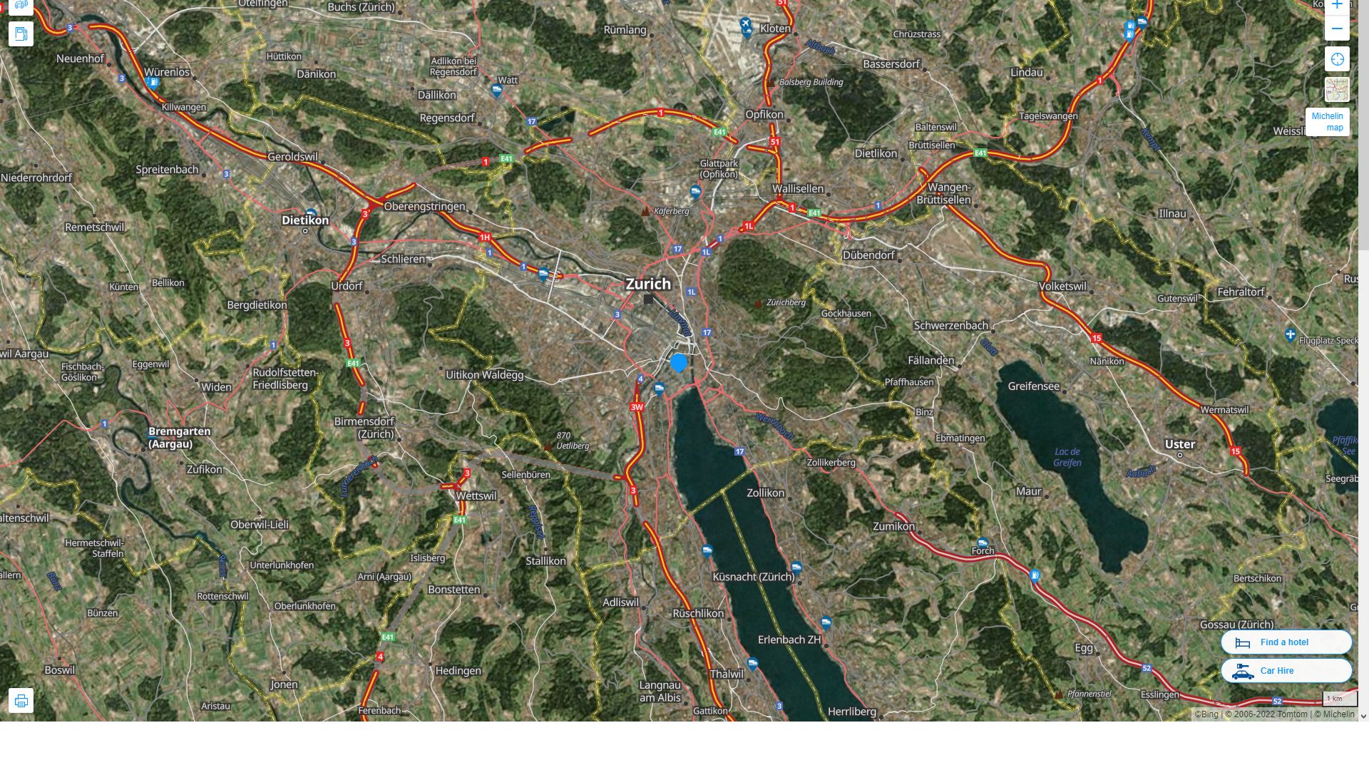 Zurich Map