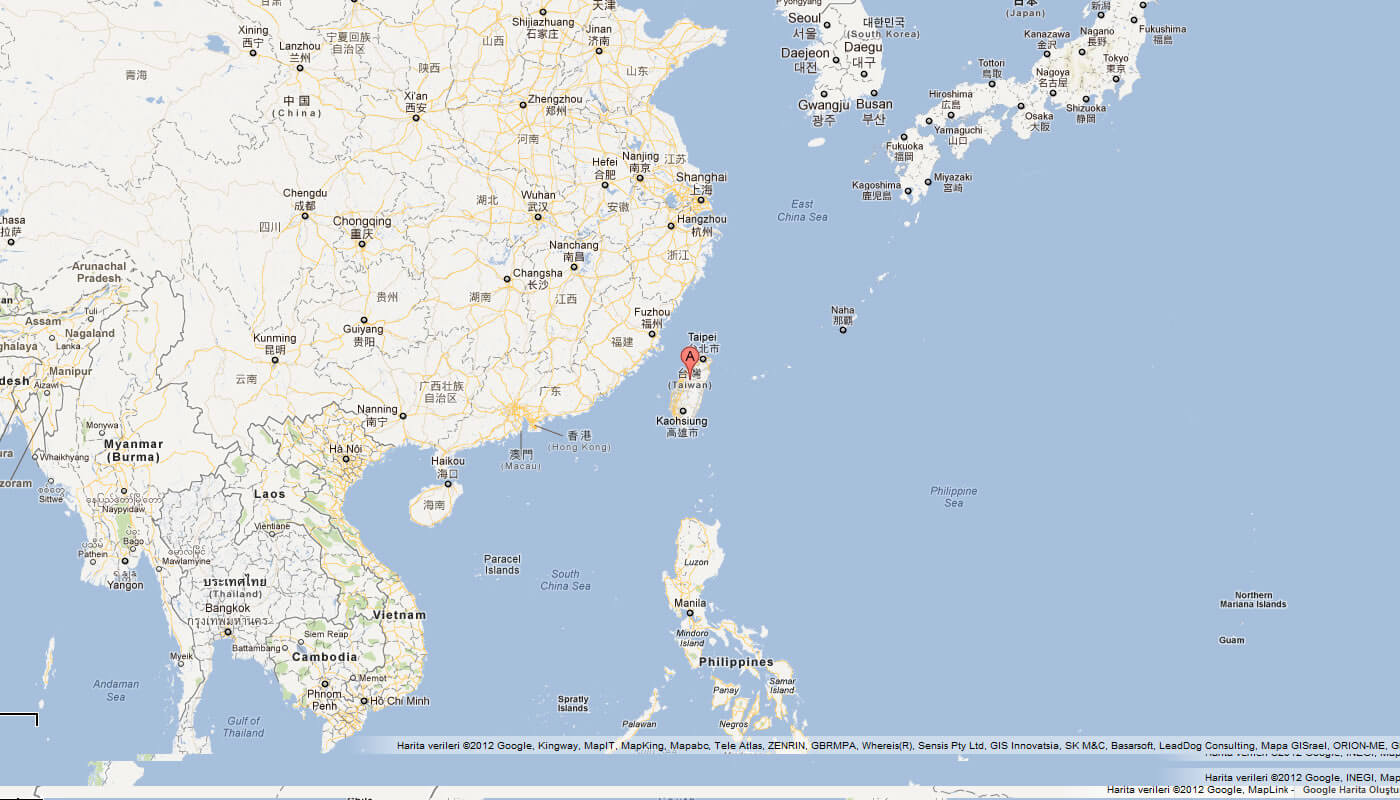 Taiwan Map
