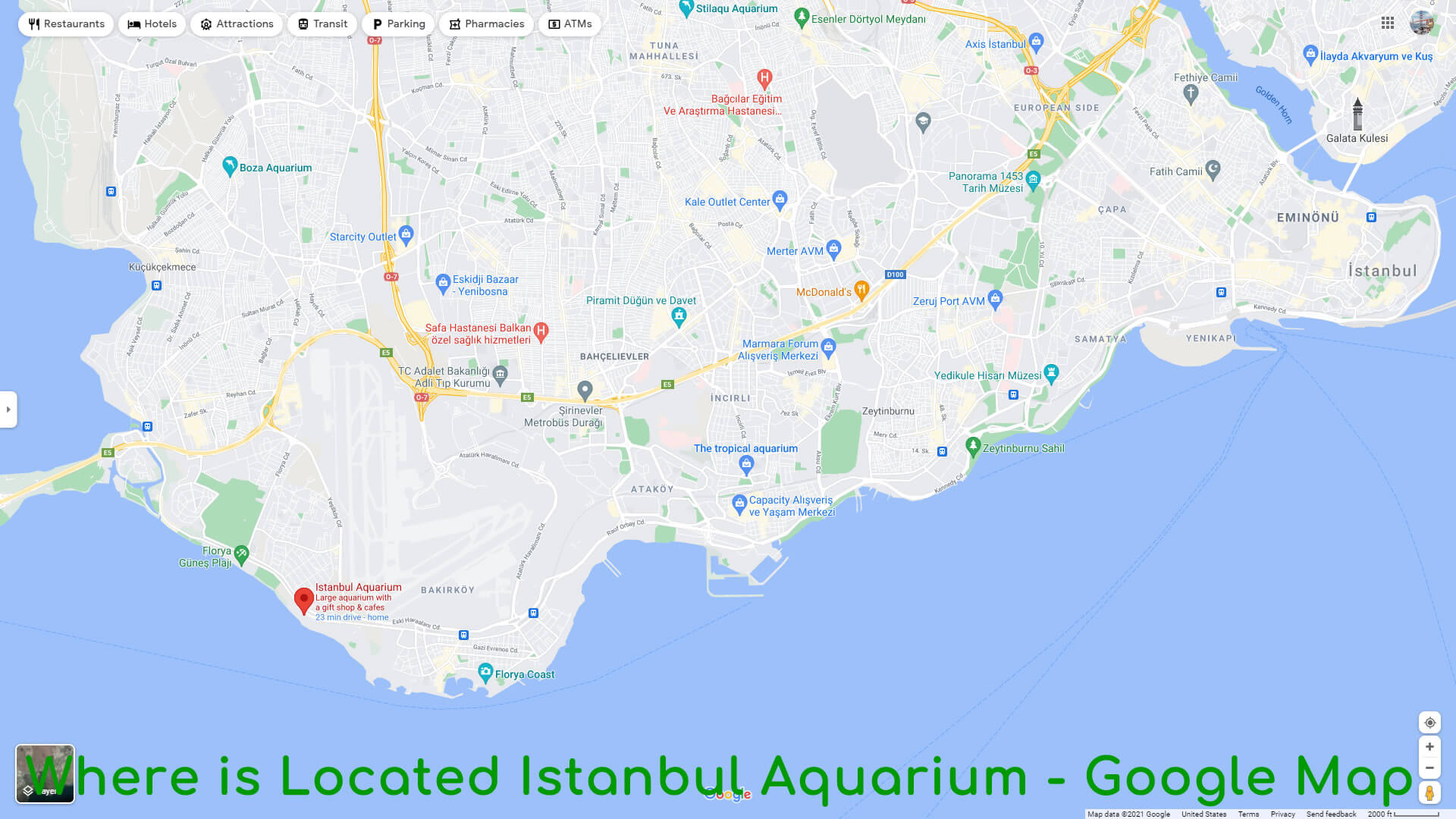 Istanbul Map
