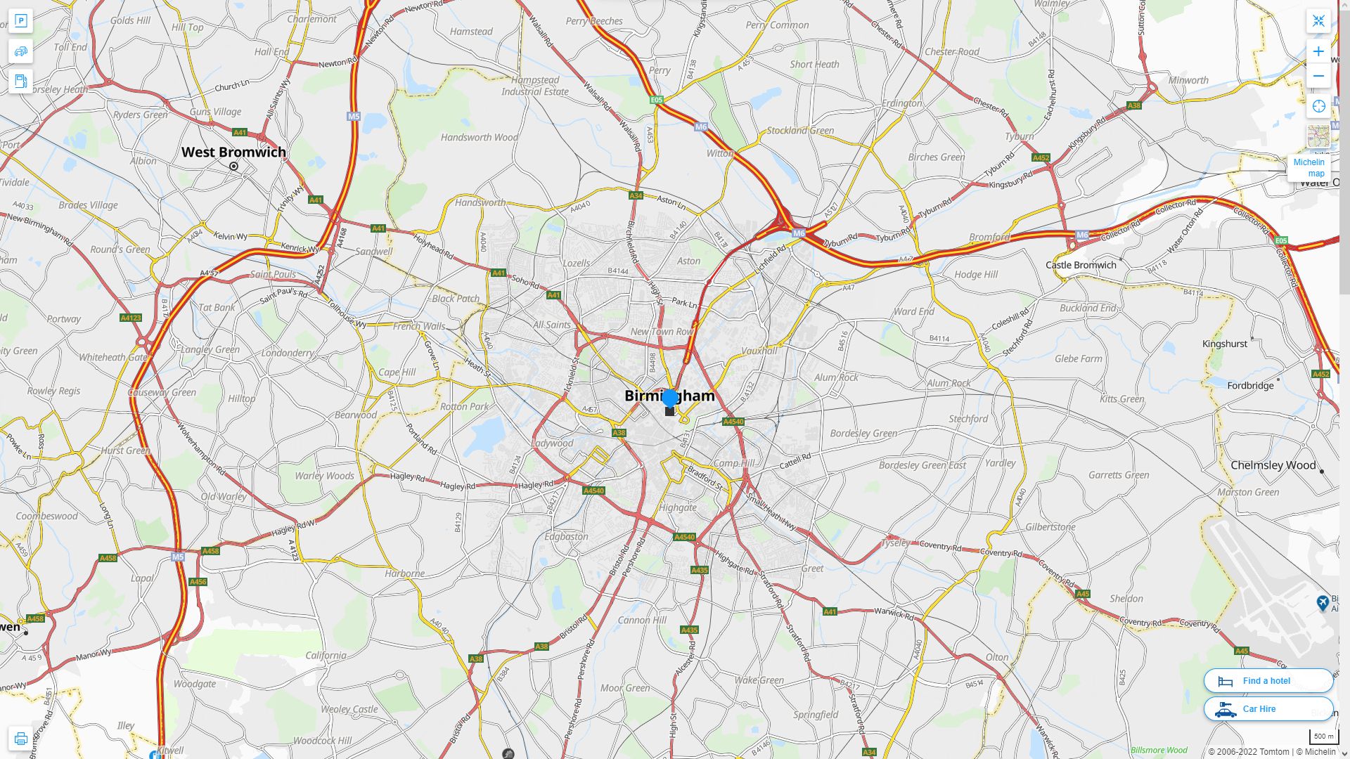 Birmingham Map