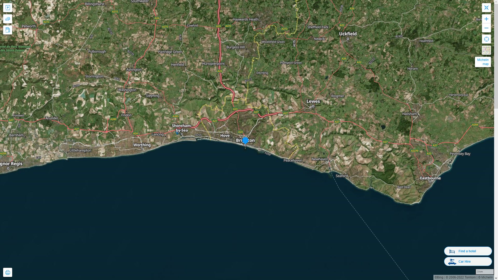 Brighton Map