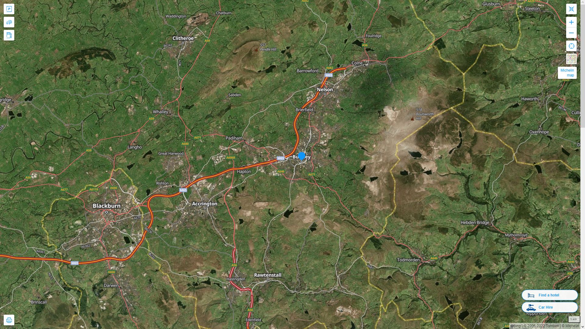 Burnley Map