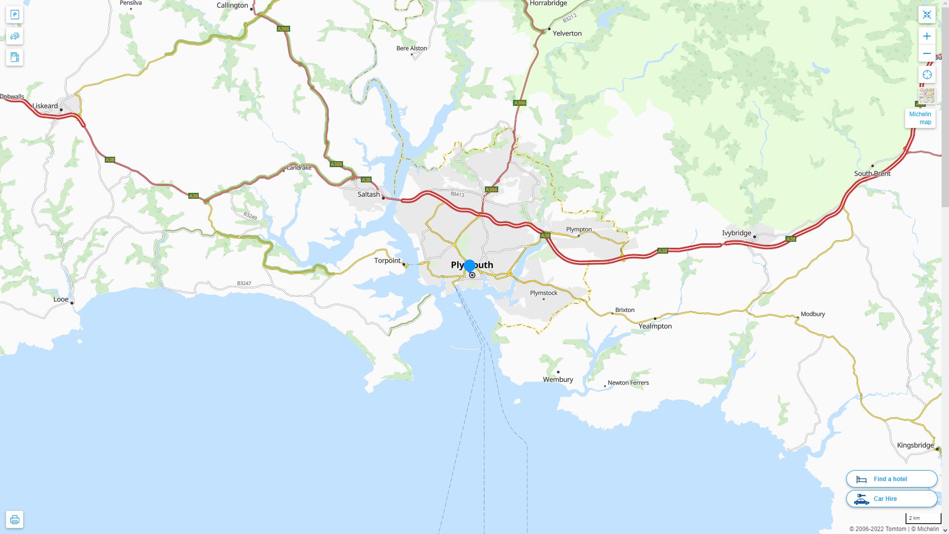 Plymouth Map