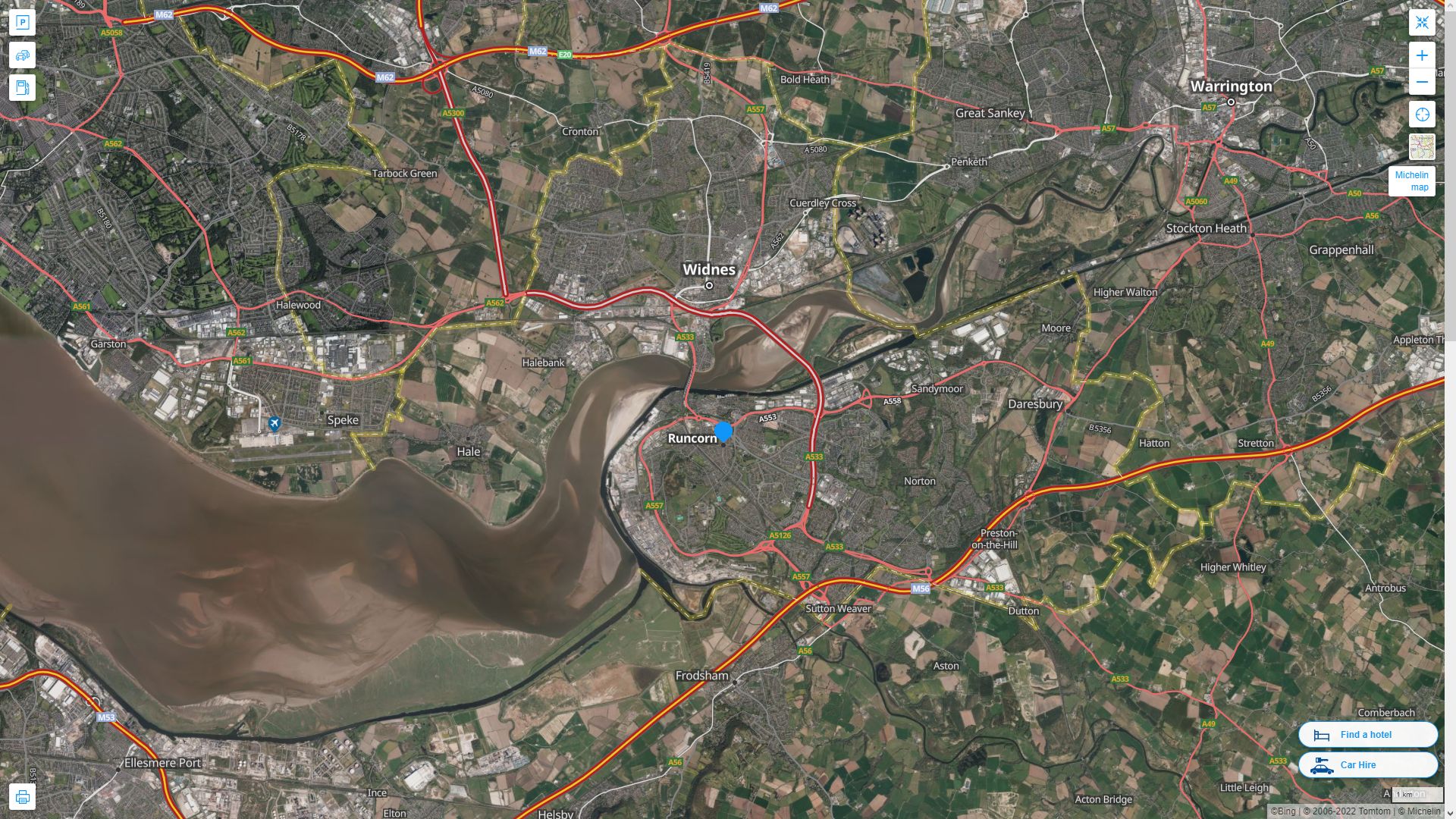 Runcorn Map