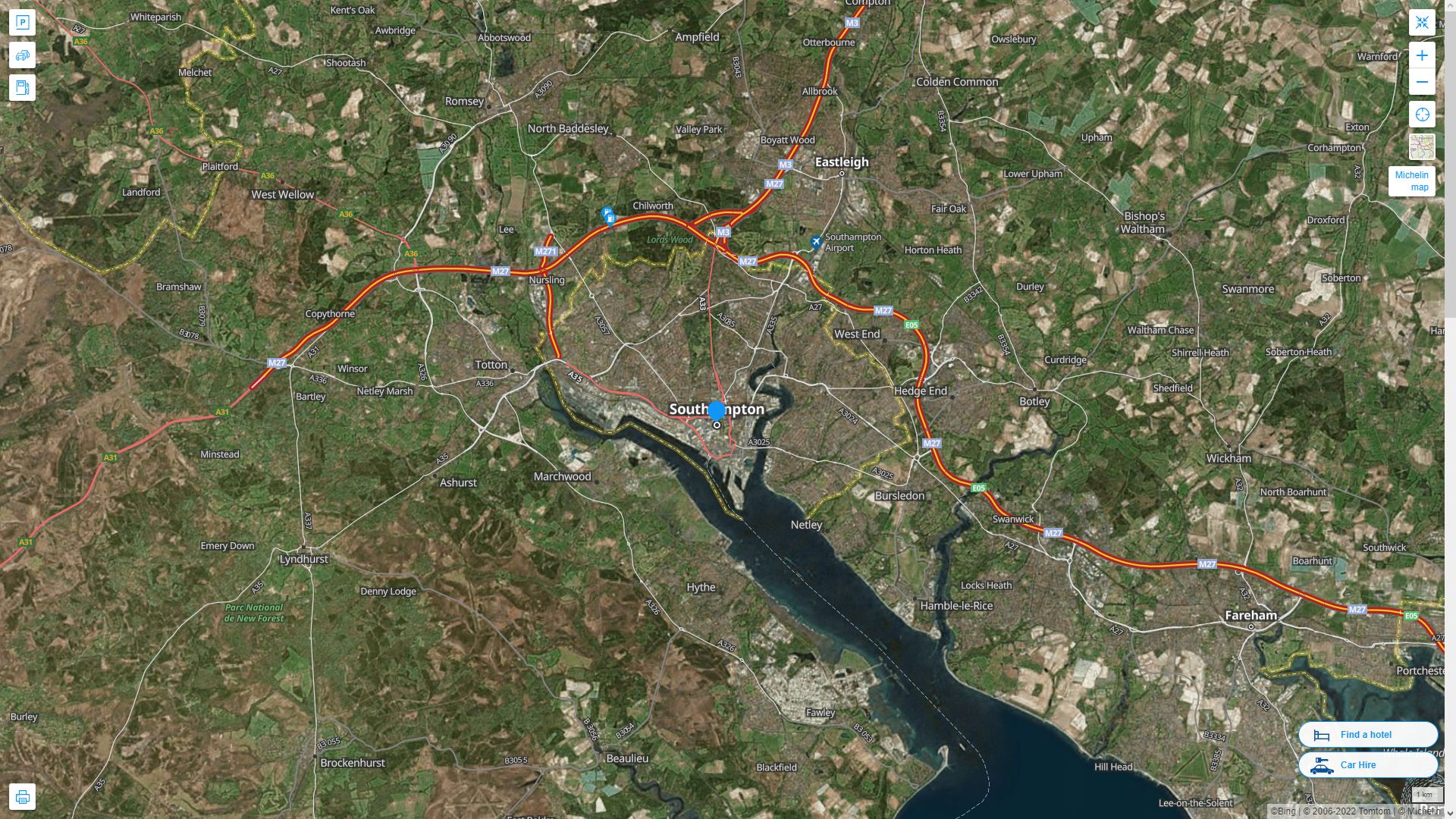 Southampton Map