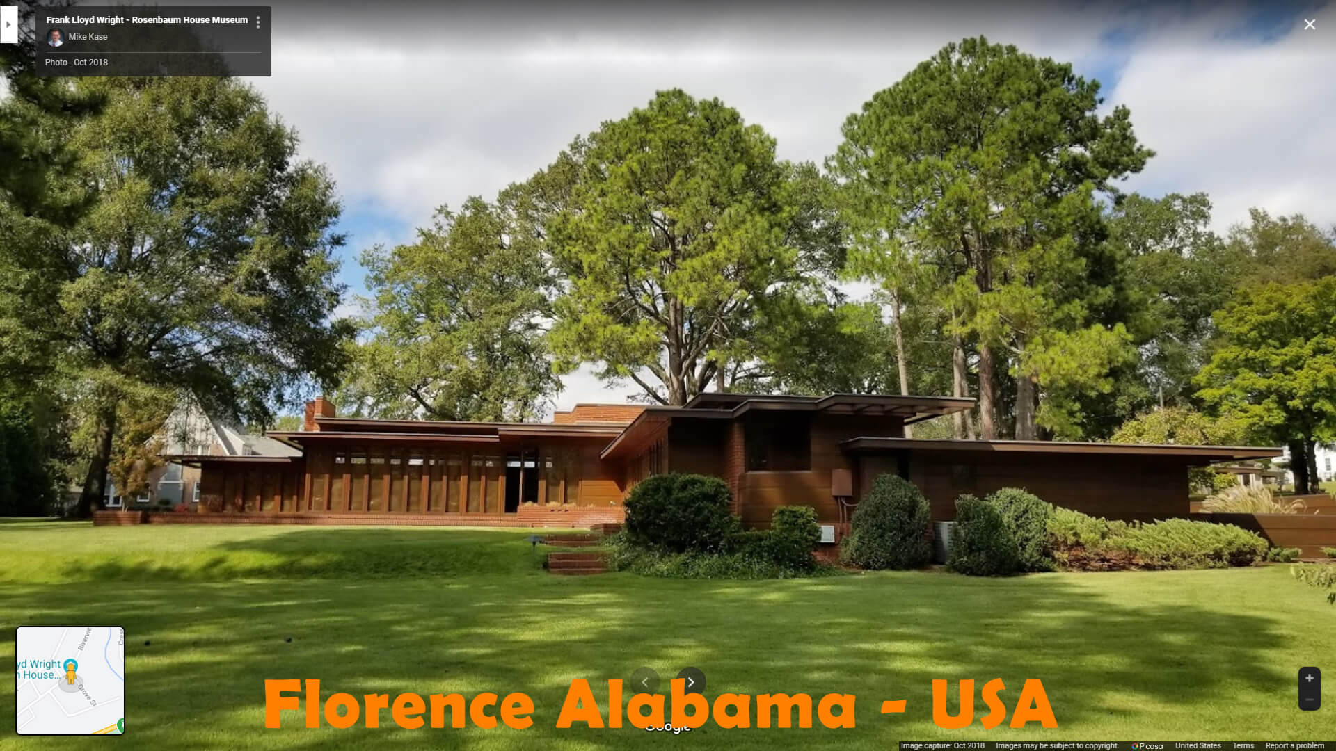 Florence, Alabama Map